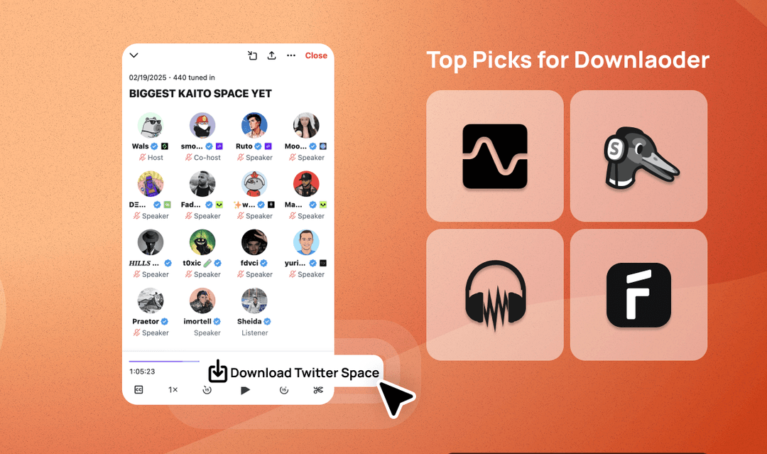 Best Tools to Download Twitter Spaces Audio (Free and Paid Options)
